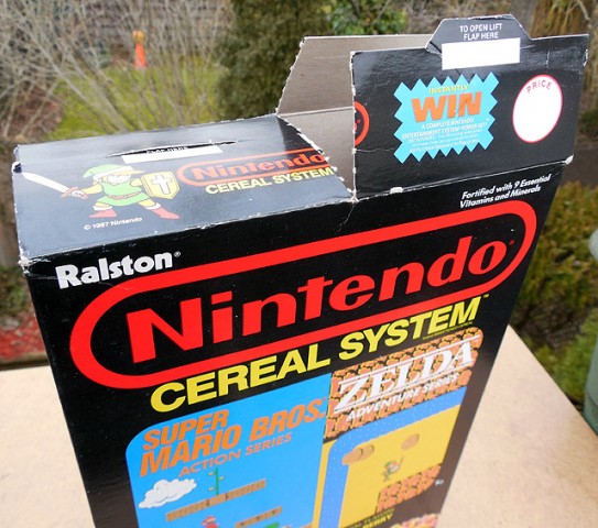 Nintendo Cereal System, from 1988! | Dinosaur Dracula!