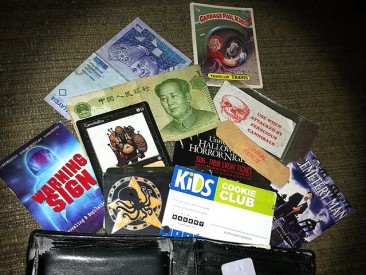 What's the weirdest thing in your wallet? | Dinosaur Dracula!