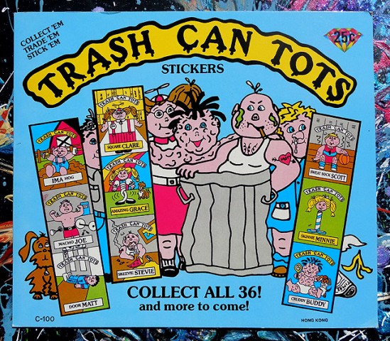 Vintage Vending #13: Trash Can Tots! | Dinosaur Dracula!