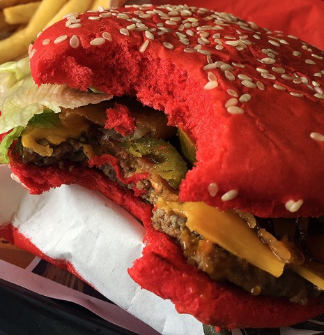 The Angriest Whopper is awesome and red. | Dinosaur Dracula!