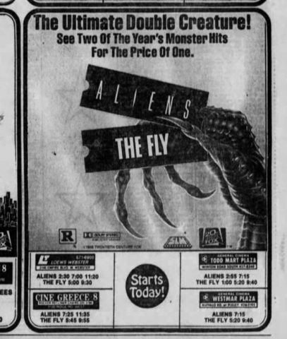 More Horror Movie Newspaper Ads! | Dinosaur Dracula!