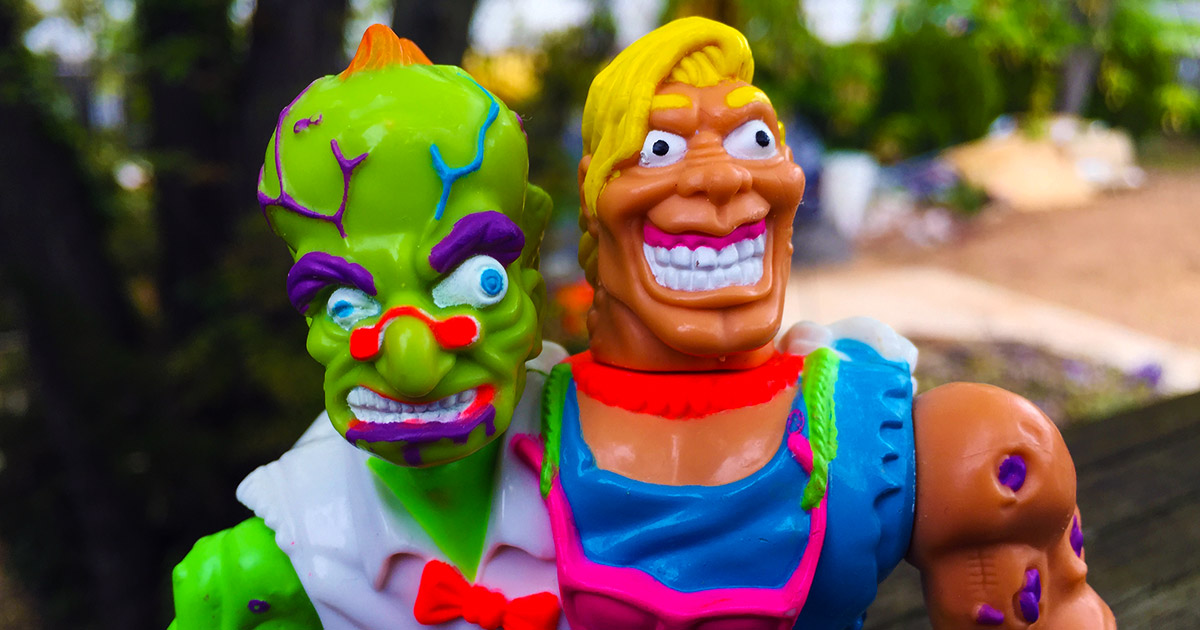 Five Random Action Figures, Part 40! | Dinosaur Dracula!