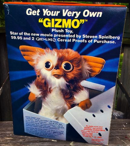 Opening a box of Gremlins Cereal from 1984! | Dinosaur Dracula!