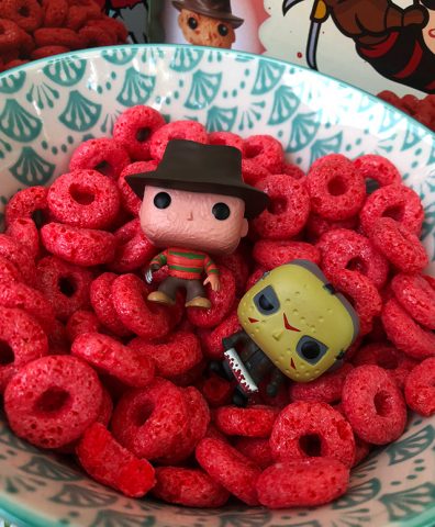Funko's Freddy and Jason HORROR CEREALS! | Dinosaur Dracula!