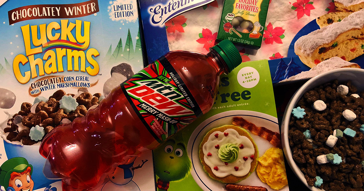 2018's Hottest Holiday Junk Food! | Dinosaur Dracula!