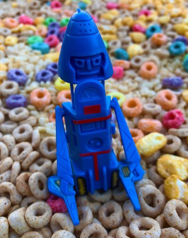 5 Awesome Vintage Cereal Box Prizes! | Dinosaur Dracula!