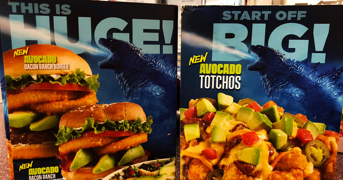 Godzilla Burgers at Johnny Rockets! | Dinosaur Dracula!