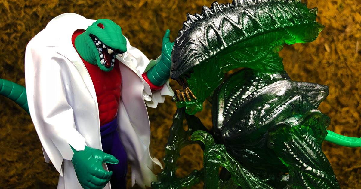 Five Random Action Figures, Part 46! | Dinosaur Dracula!